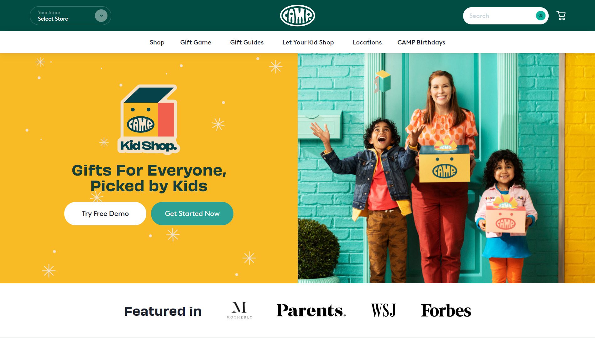 CAMP Adds Online Gift Games and Safe Shopping for Kids to its Holiday Experience - Retail ...