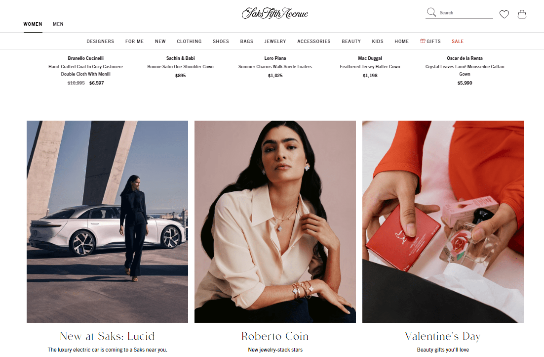 Saks Introduces a New Category — Electric Cars - Retail TouchPoints