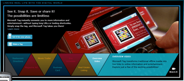 Microsoft Tag Debut Builds Momentum For Mobile Commerce, Quick Response ...