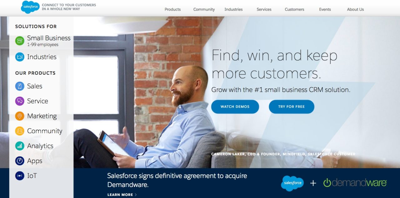 Salesforce Acquires Demandware For $2.8 Billion To Create ‘Another ...