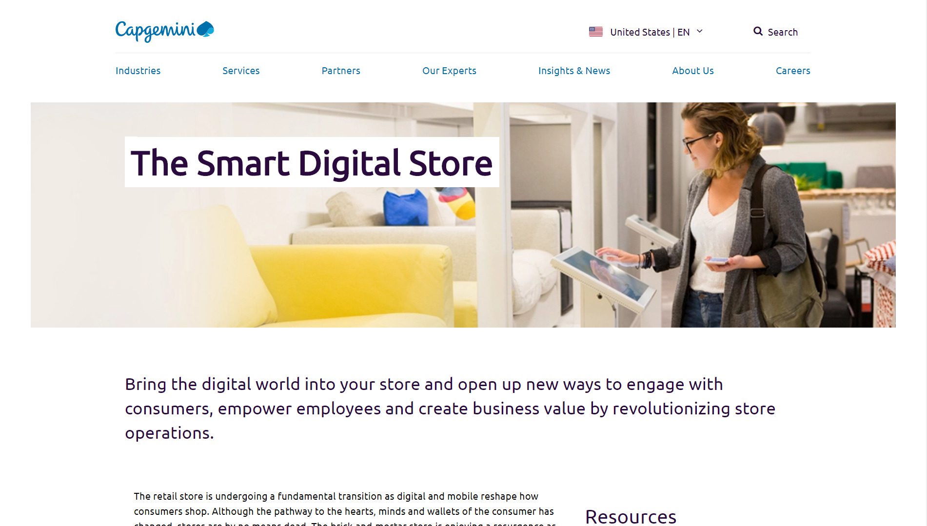 Capgemini Helps Retailers Empower Shoppers’ Smart Devices - Retail ...
