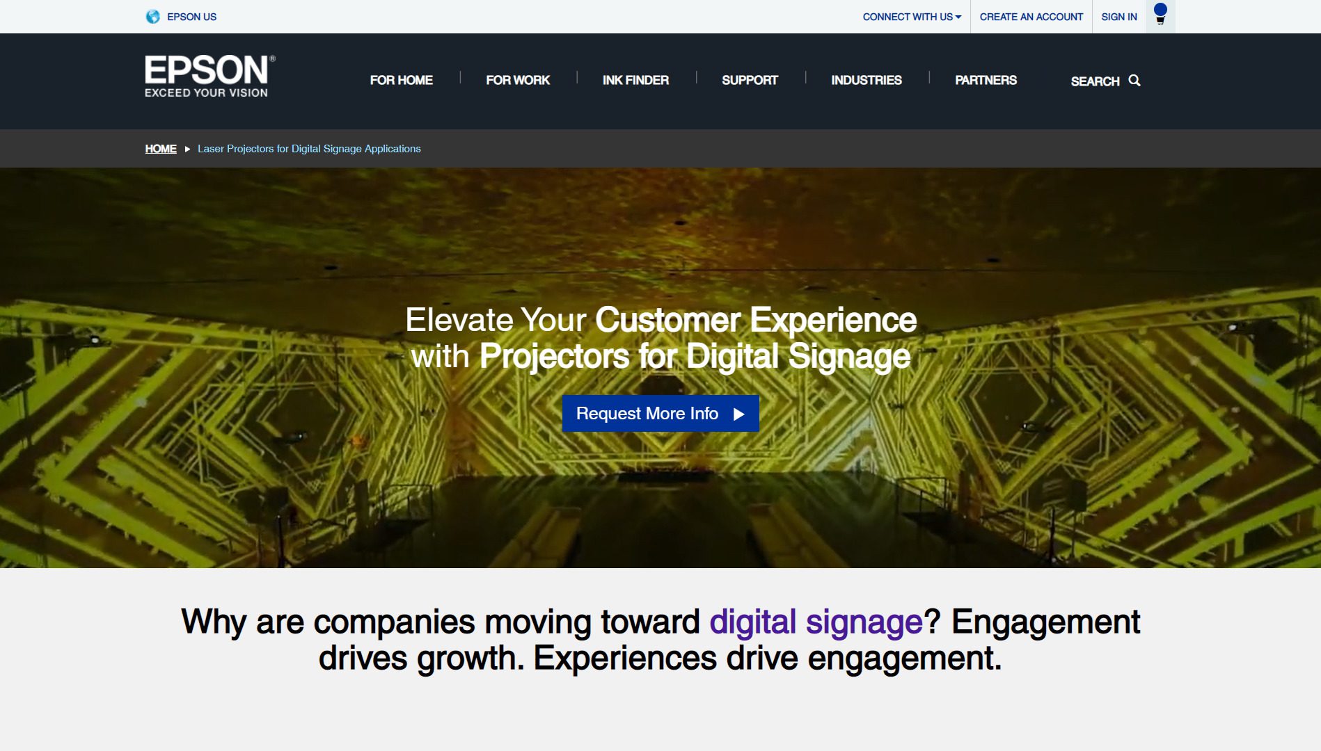 Epson Introduces Two New Laser Projectors for Flexible Digital Signage ...