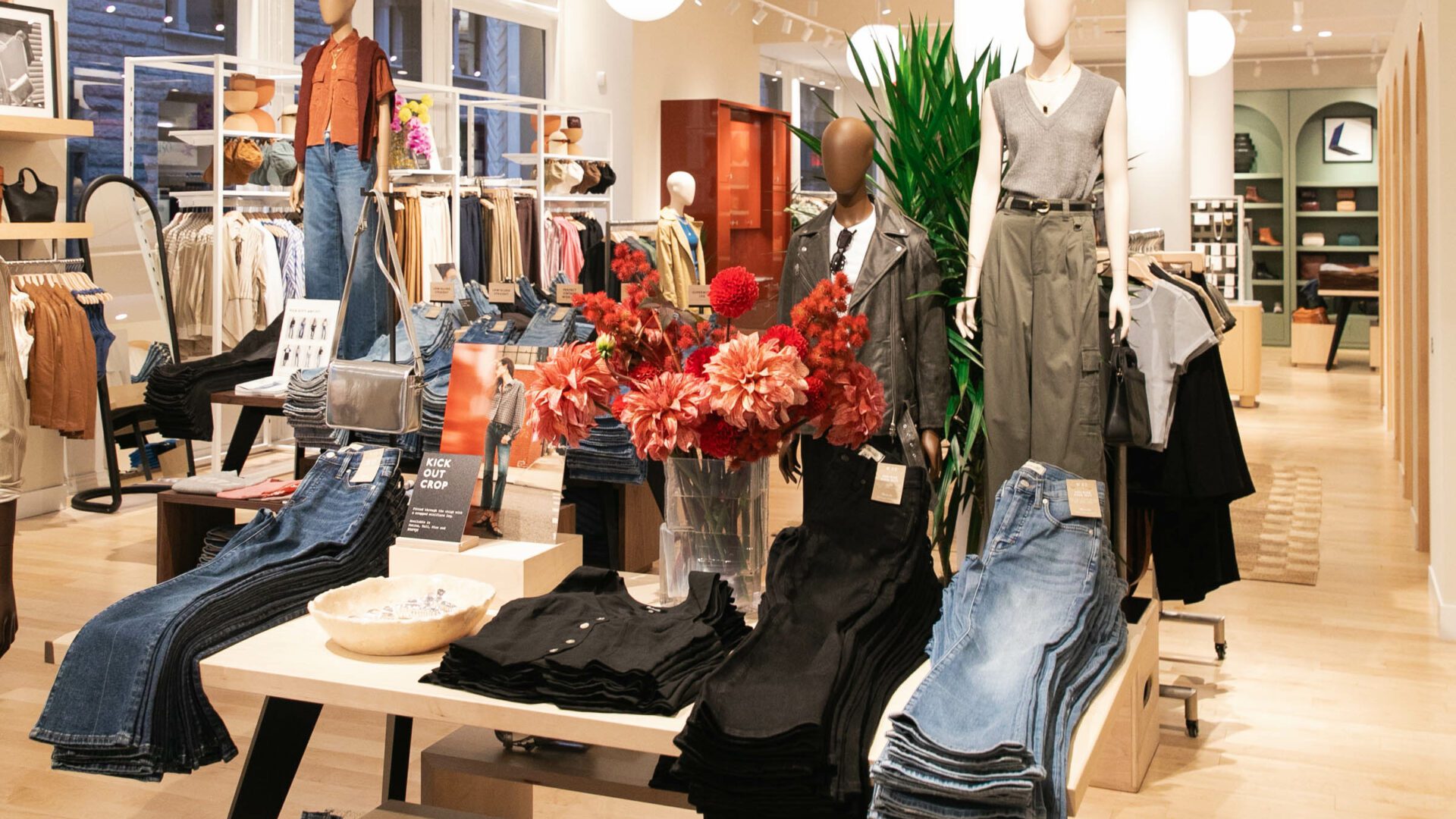 Madewell Brings New Denim Atelier Concept to Updated NYC Flagship ...