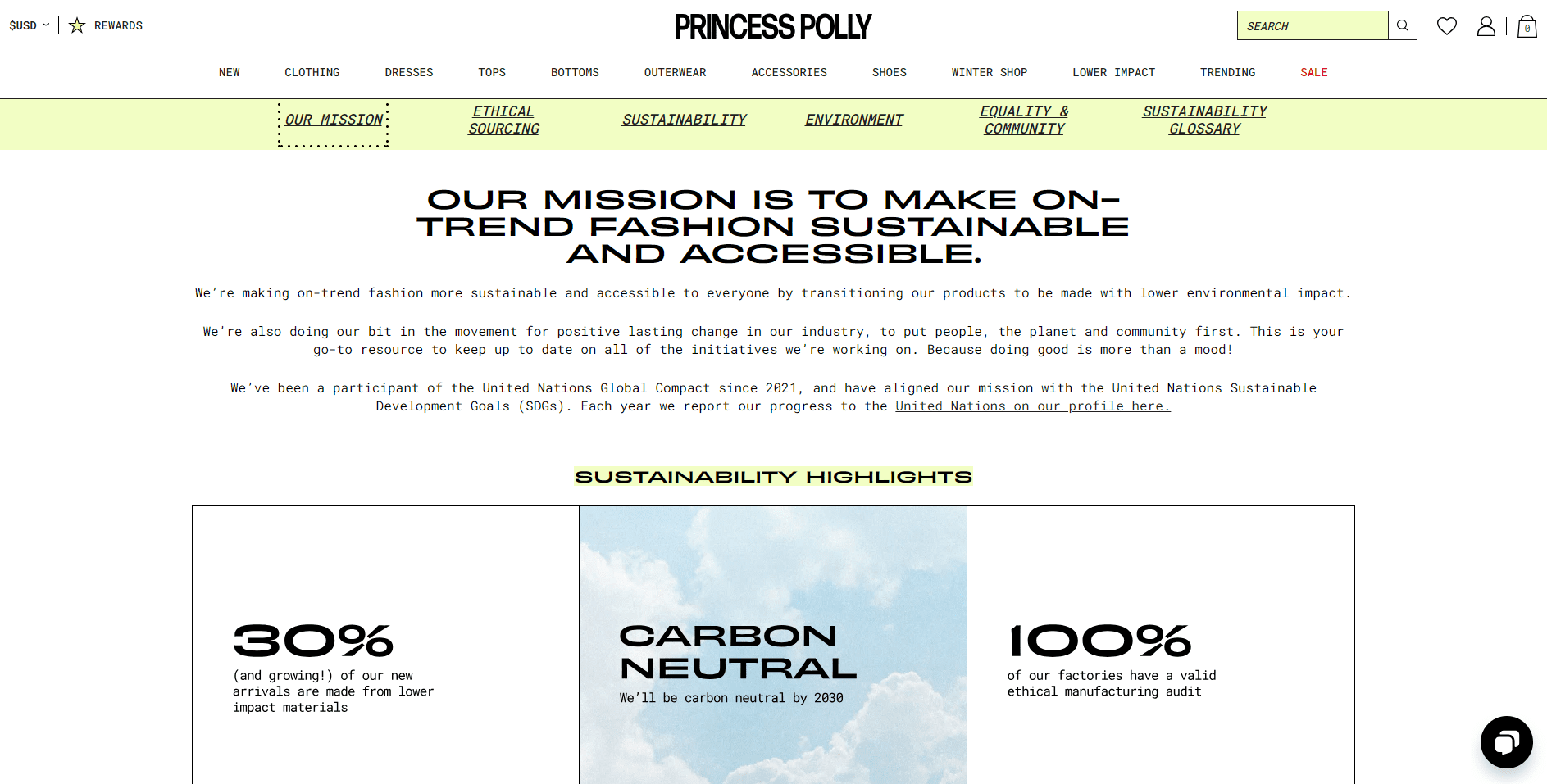 How Princess Polly Balances Sustainability and On-Trend Style - Retail ...