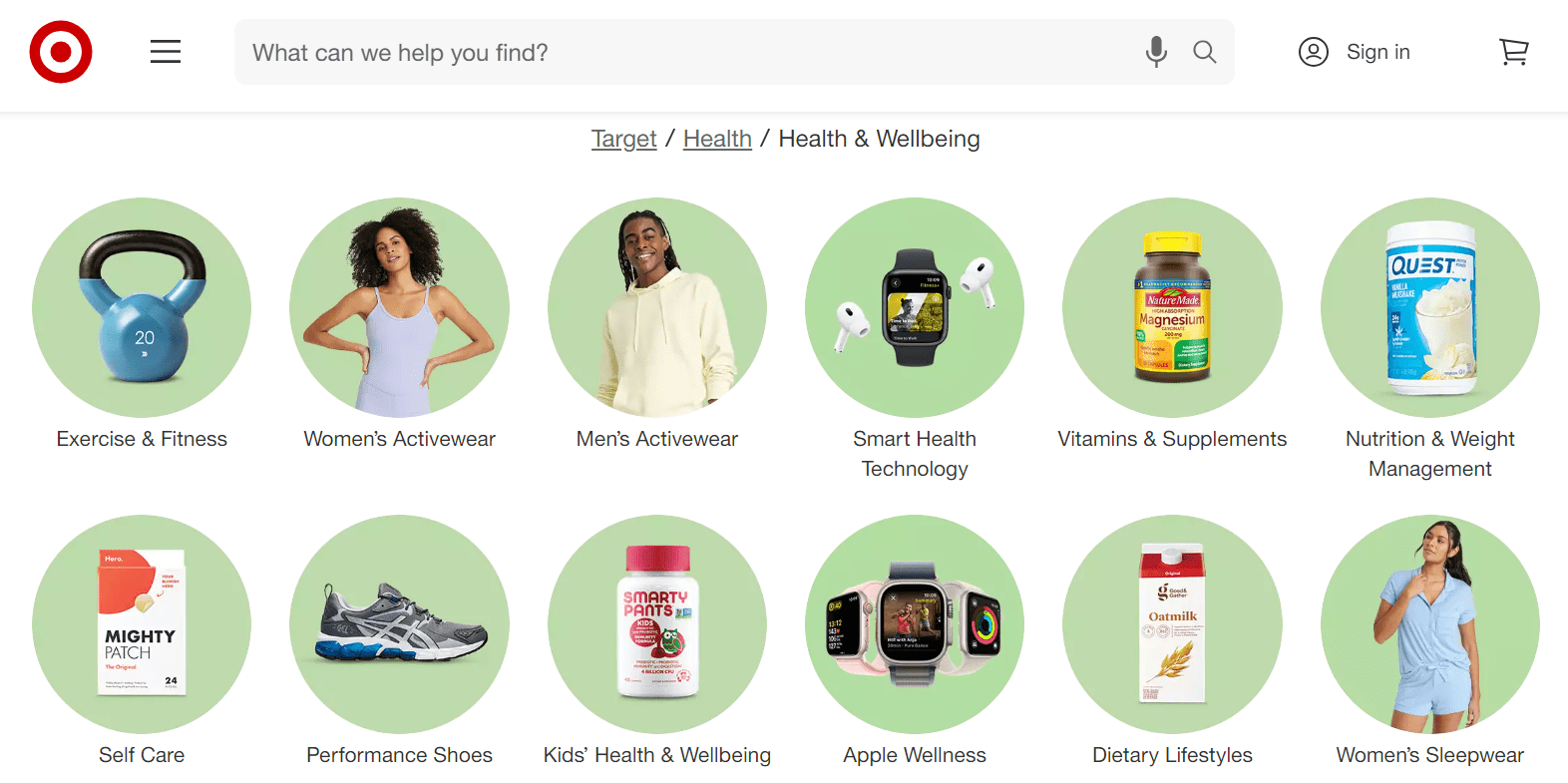 Target Goes on Health Kick with Addition of More Than 1,000 New ...