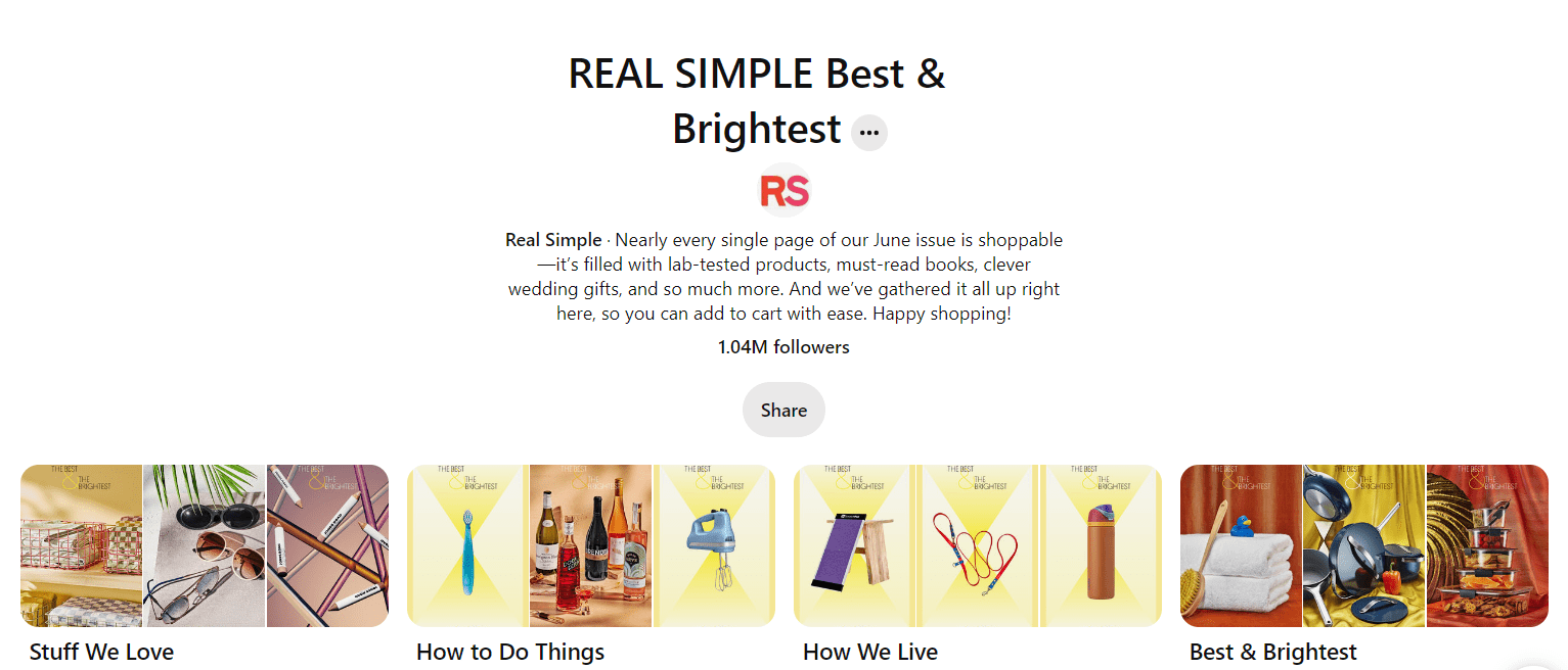 Pinterest Moves into Print with Shoppable Issue of Real Simple - Retail ...