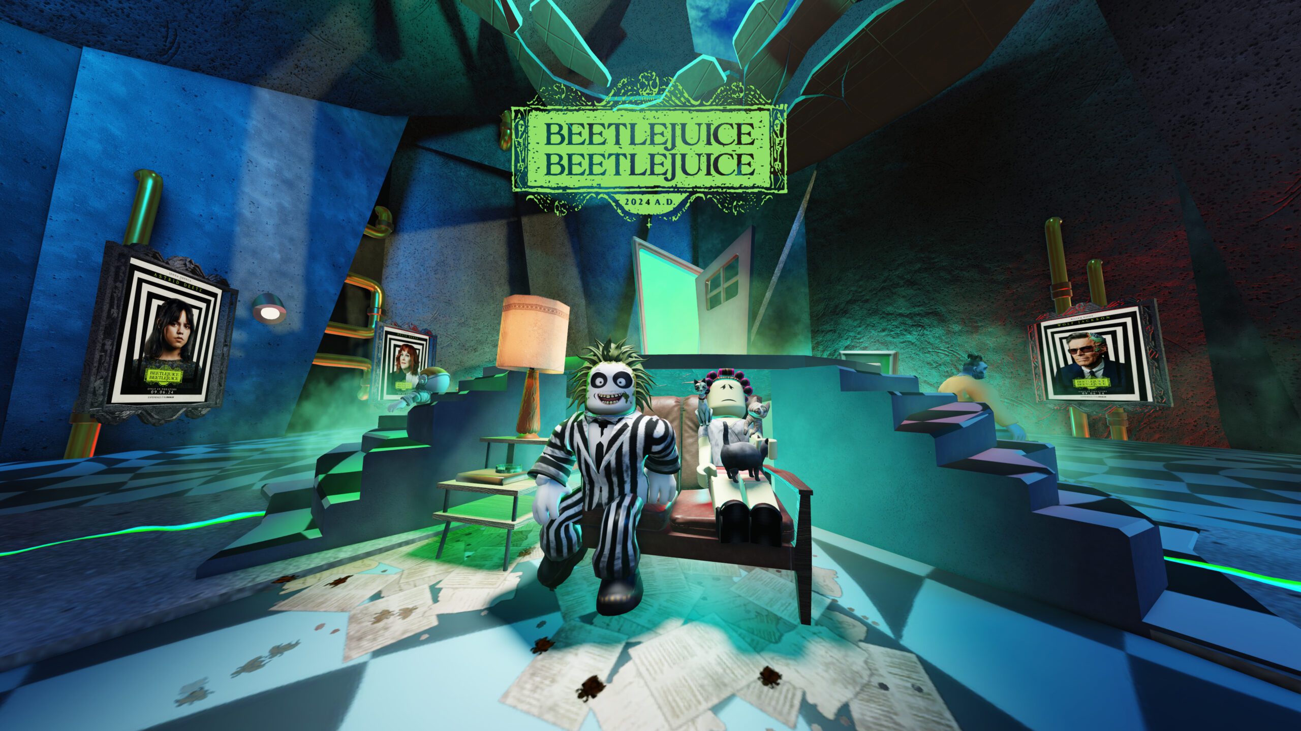 Roblox Says ‘It’s Showtime!’ with New ‘Beetlejuice’ Experience - Retail ...