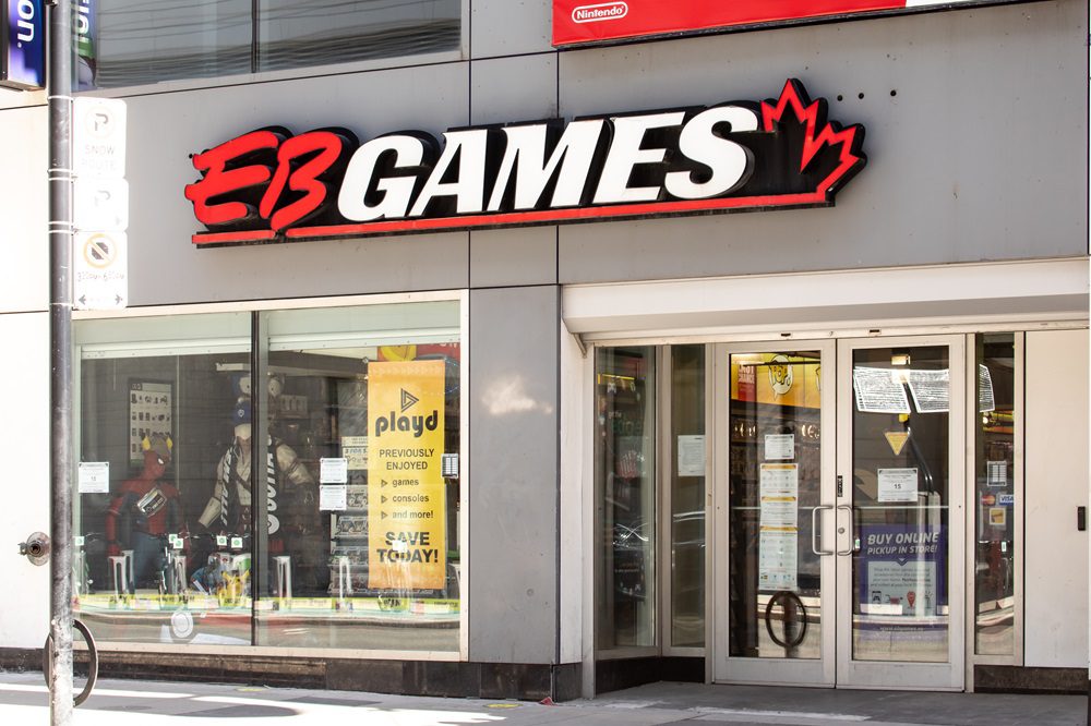 New Owner, Old Name: GameStop Canada Reverts to ‘EB Games’ Branding ...